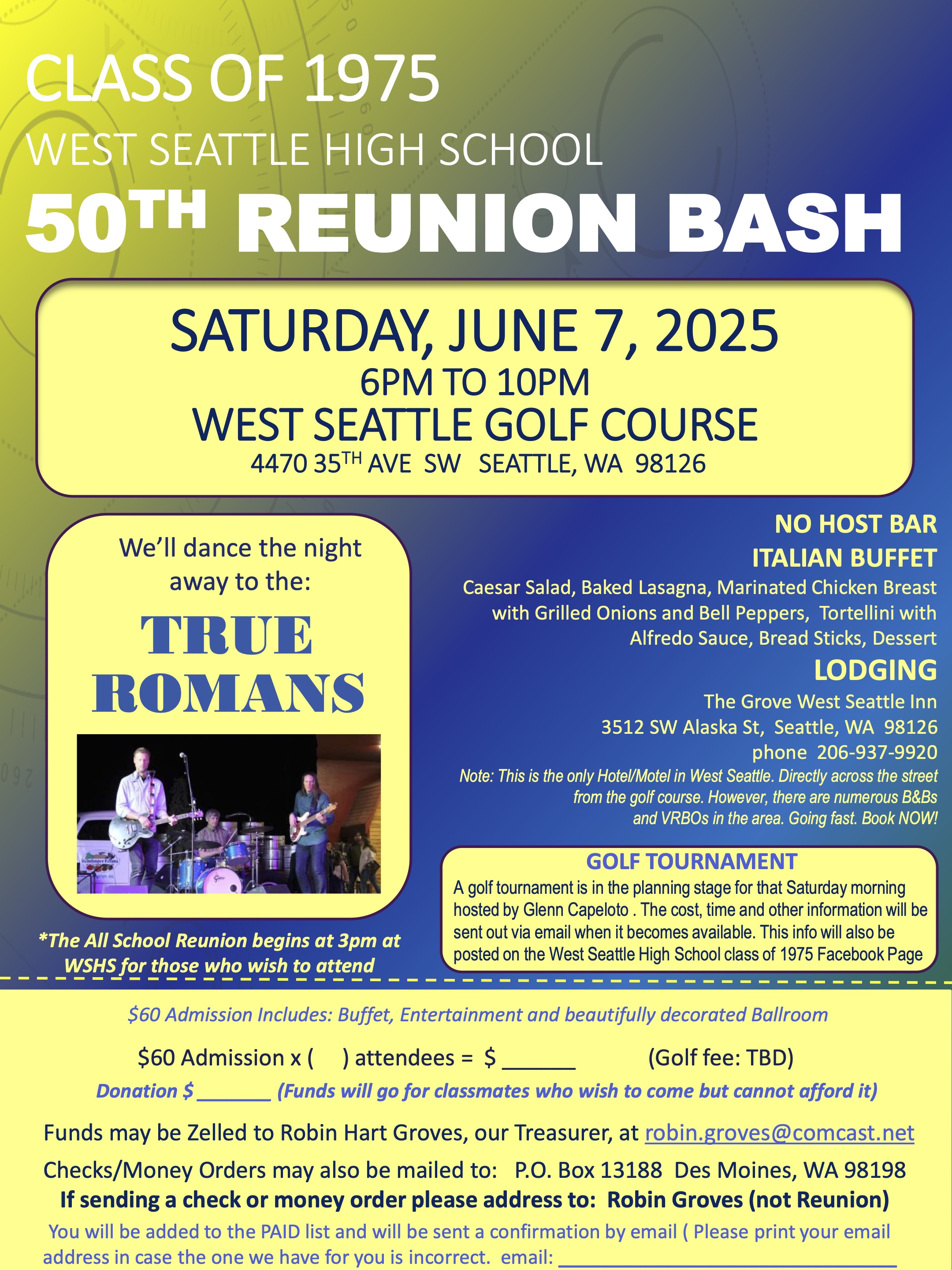 REMINDER: West Seattle High School Class of '75 to Celebrate 50th ...